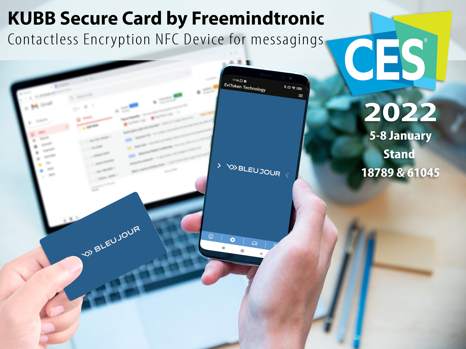 Secure Card CES 2022 - Freemindtronic