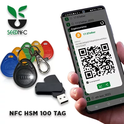 SeedNFC HSM 100 Tag - Freemindtronic